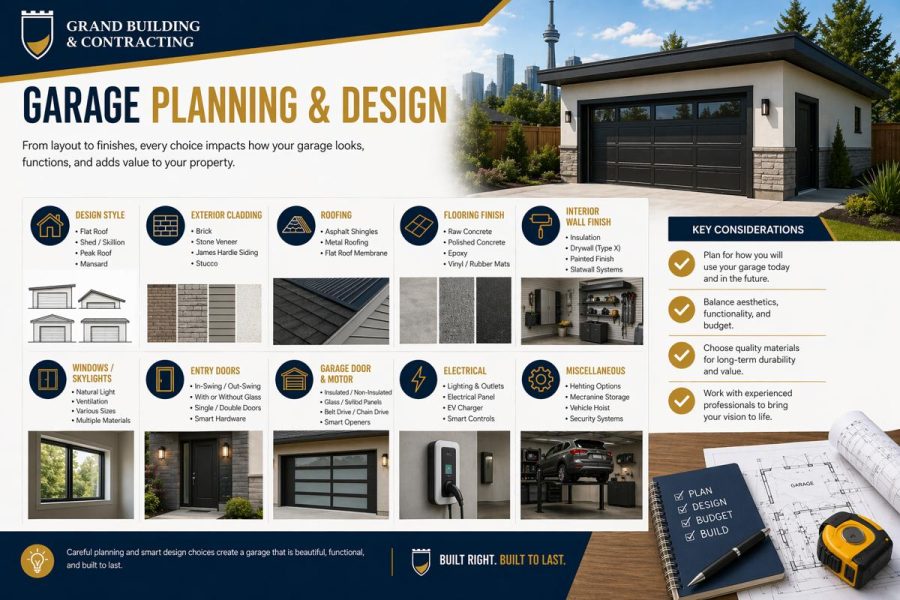 Garage Build Considerations | Grand Building & Contracting